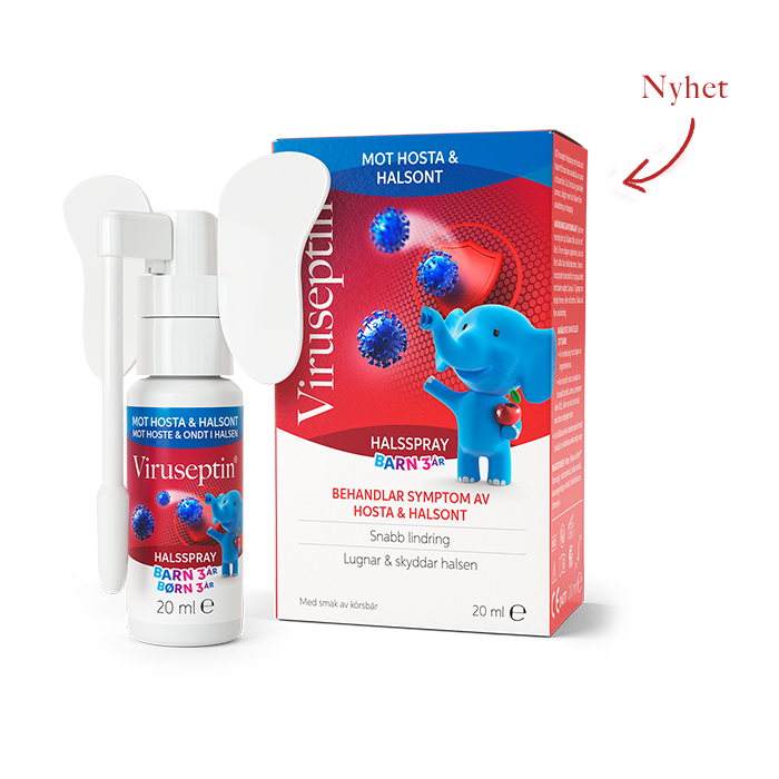 Viruseptin® Halsspray mot hosta och halsont för barn - Viruseptin