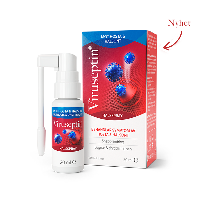 Viruseptin® Halsspray mot hosta och halsont - Viruseptin